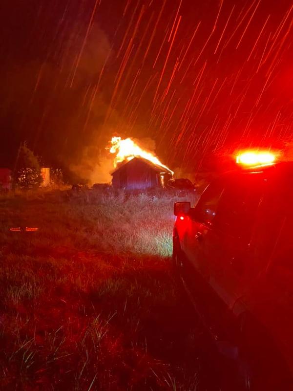 York Road Shed Fire - Gettysburg Fire Department