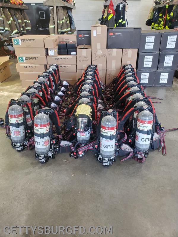 GFD Receives New SCBA - Gettysburg Fire Department